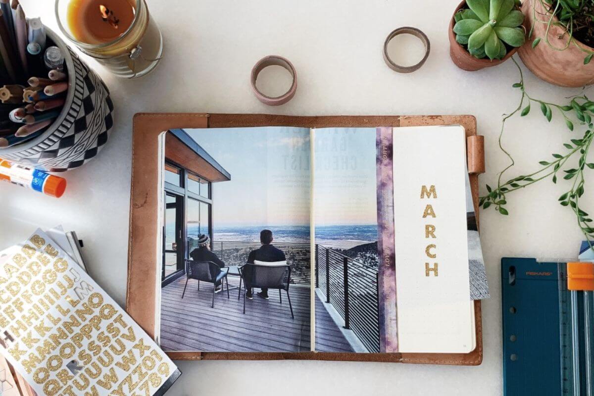 March 2025 Bullet Journal Setup | Creativity & Spring Hints